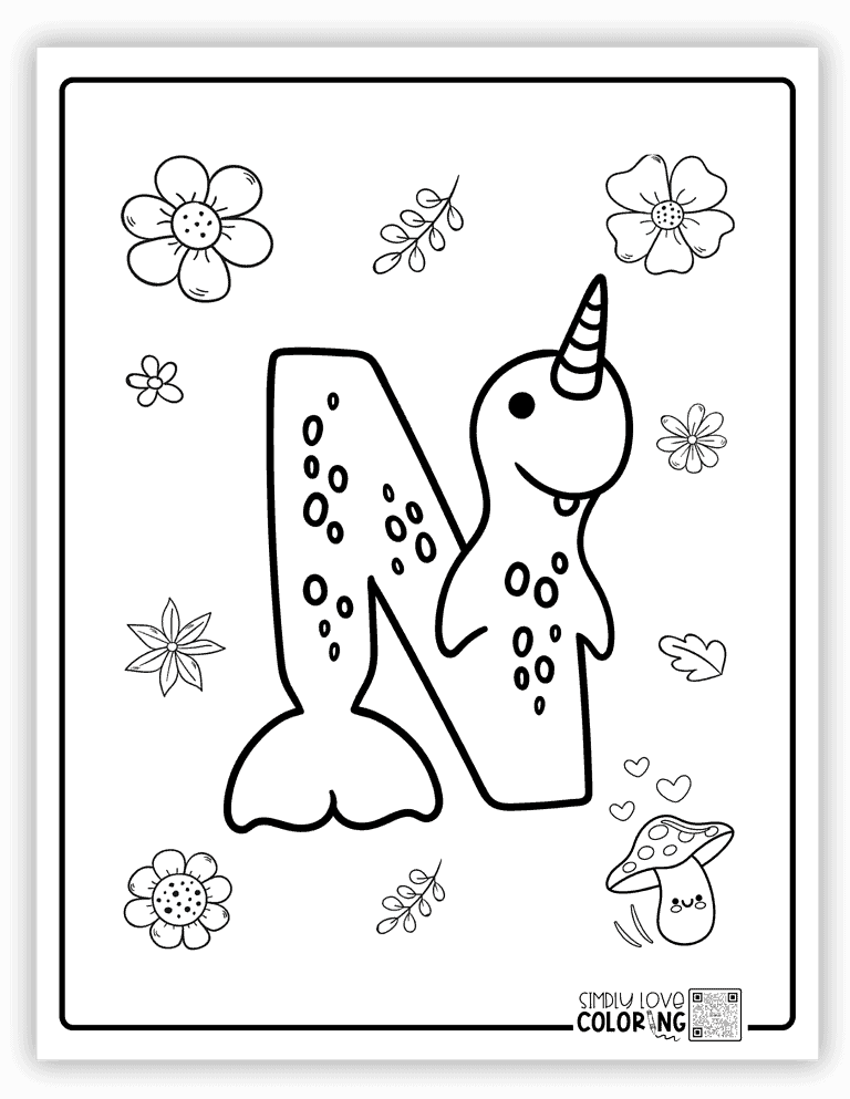 Animal Shaped Alphabet Coloring Pages (Free PDF Printables) - Simply ...