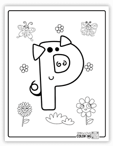 Animal Shaped Alphabet Coloring Pages (Free PDF Printables) - Simply ...