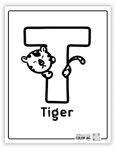 Cute Alphabet Coloring Pages (Free PDF Printables) - Simply Love Coloring