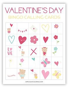 Printable Valentine Bingo Cards (Free PDF Printables) - Simply Love ...
