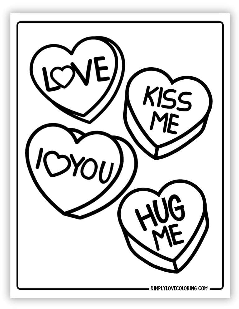 35 Heart Coloring Pages (Free PDF Printables) - Simply Love Coloring