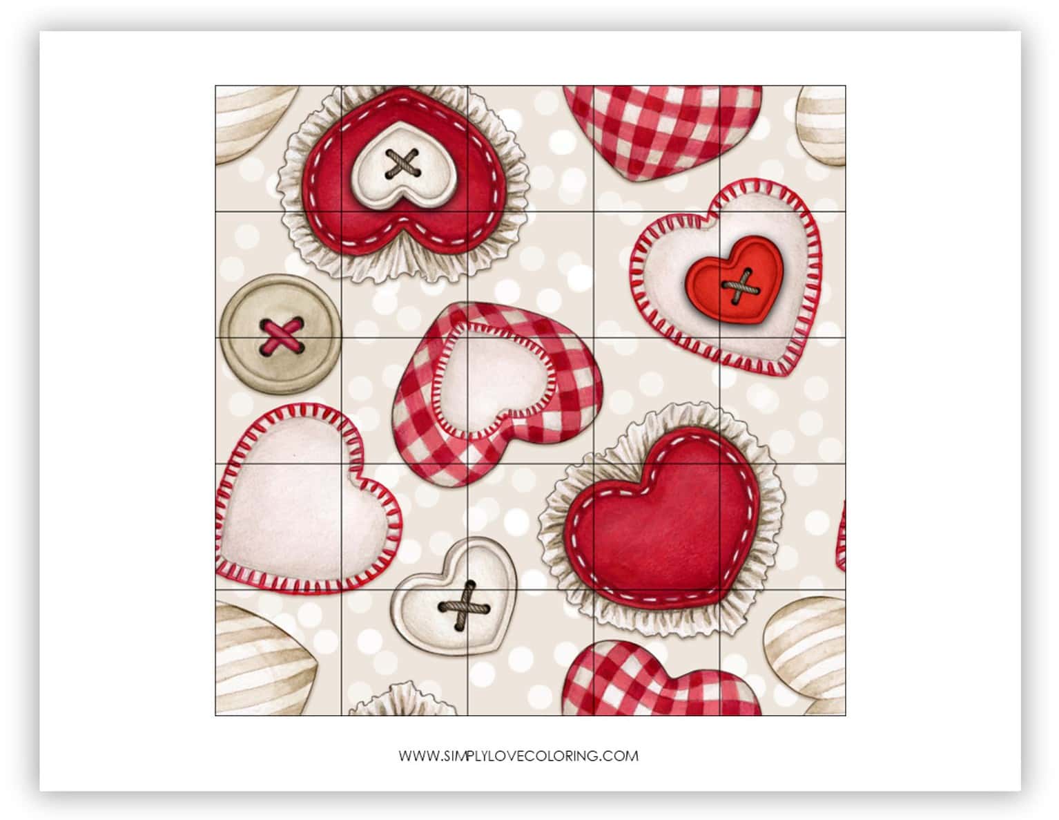 16 Valentine's Day Jigsaw Puzzles (Free PDF Printables) - Simply Love ...