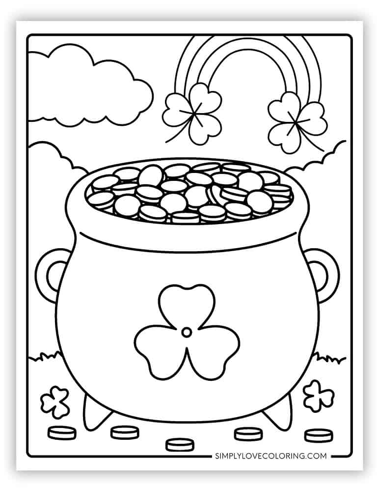 37 St. Patrick's Day Coloring Pages (Free PDF Printables) - Simply Love ...