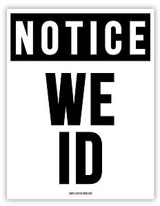 30 We ID Sign Printables (Free PDF Download) - Simply Love Coloring