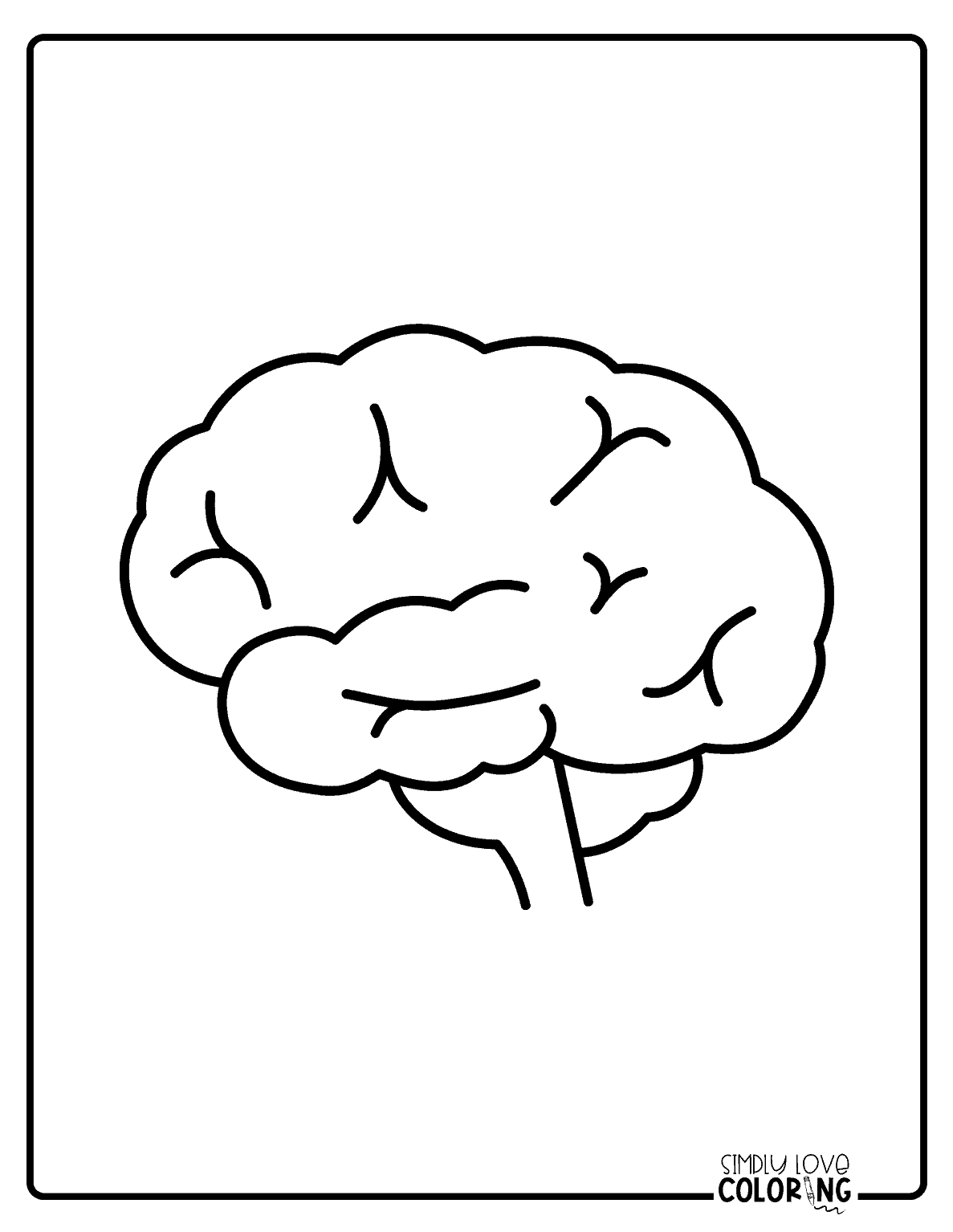 Human Body Coloring Pages (Free PDF Printables) - Simply Love Coloring