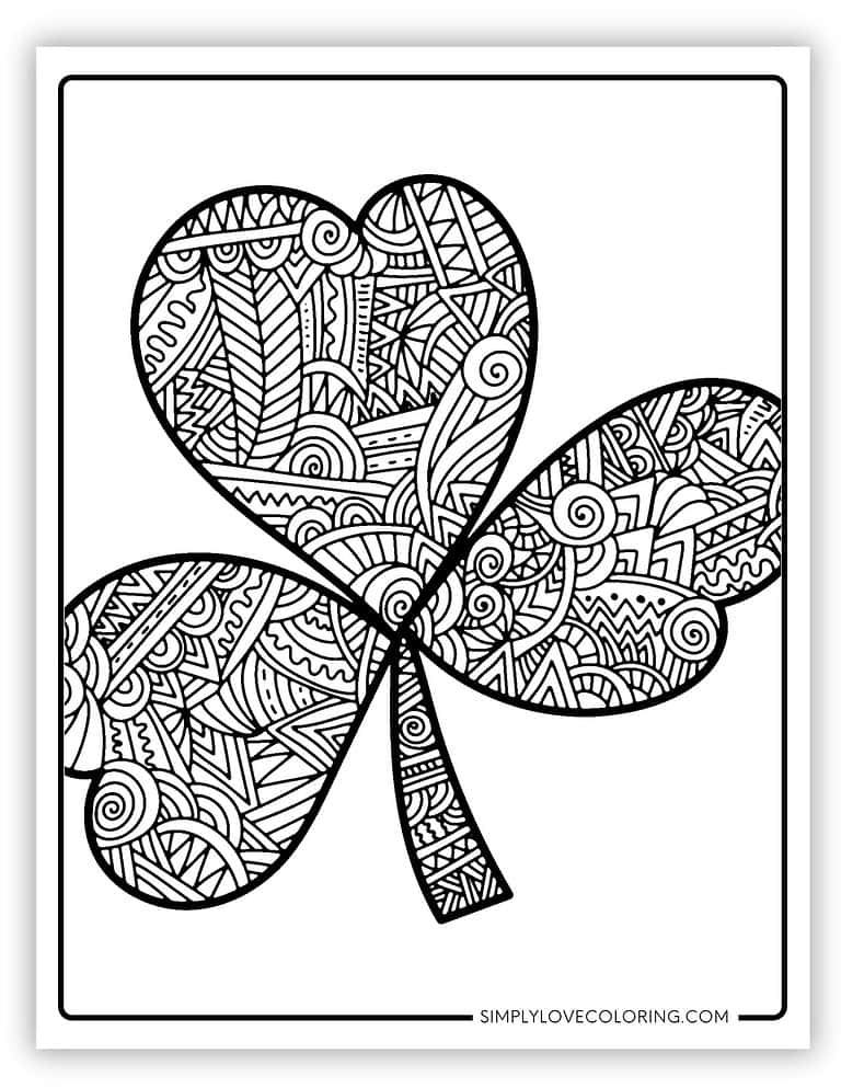 17 St. Patrick's Day Mandala Coloring Pages (Free PDF Printables ...