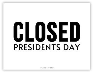 Closed Sign Printable (Free PDF Download) - Simply Love Coloring