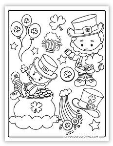 37 St. Patrick's Day Coloring Pages (Free PDF Printables) - Simply Love ...