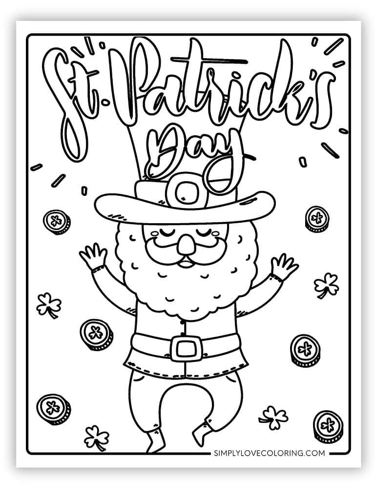 37 St. Patrick's Day Coloring Pages (Free PDF Printables) - Simply Love ...
