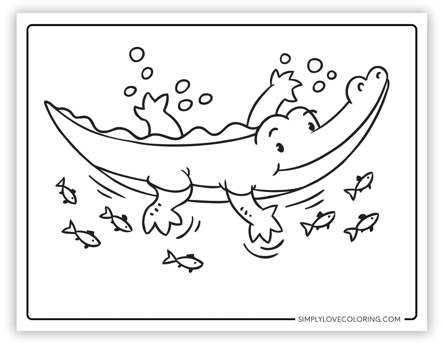 54 Reptile Coloring Pages (Free PDF Printables) - Simply Love Coloring