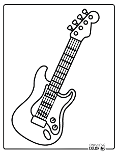 Beautiful Music Coloring Pages (Free PDF Printables) - Simply Love Coloring