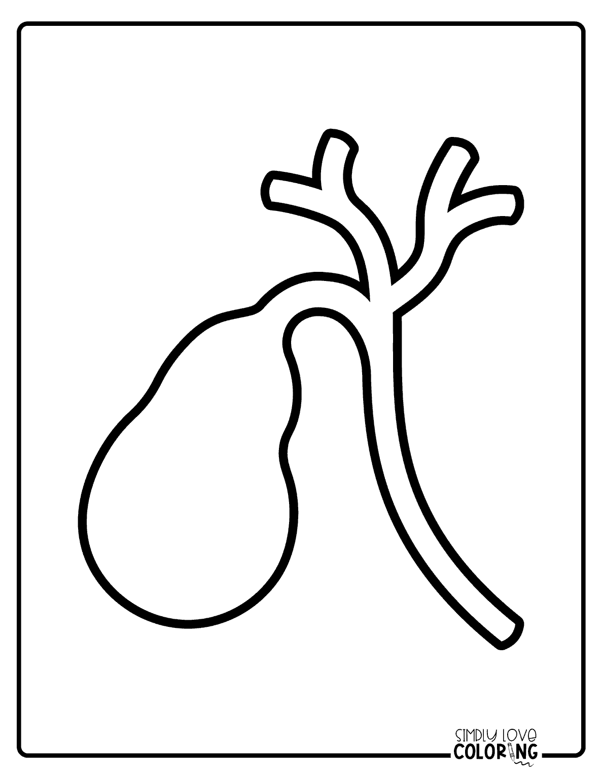 Human Body Coloring Pages (Free PDF Printables) - Simply Love Coloring