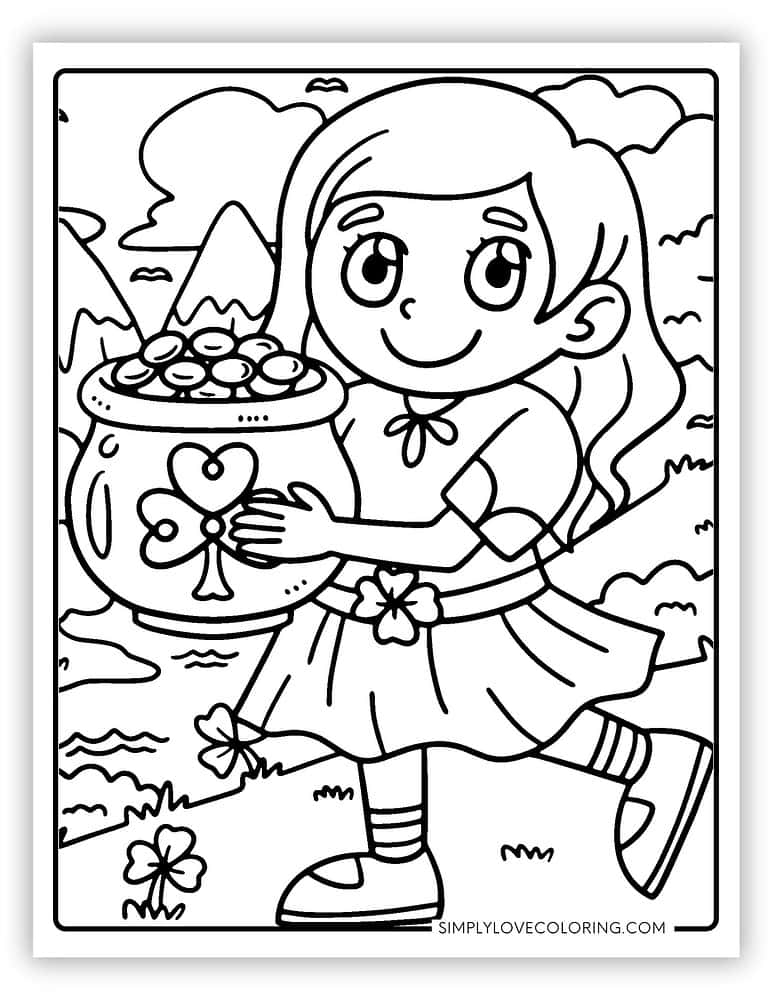 37 St. Patrick's Day Coloring Pages (Free PDF Printables) - Simply Love ...