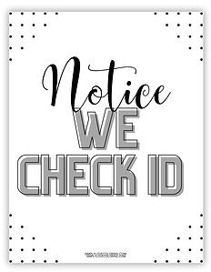 30 We ID Sign Printables (Free PDF Download) - Simply Love Coloring