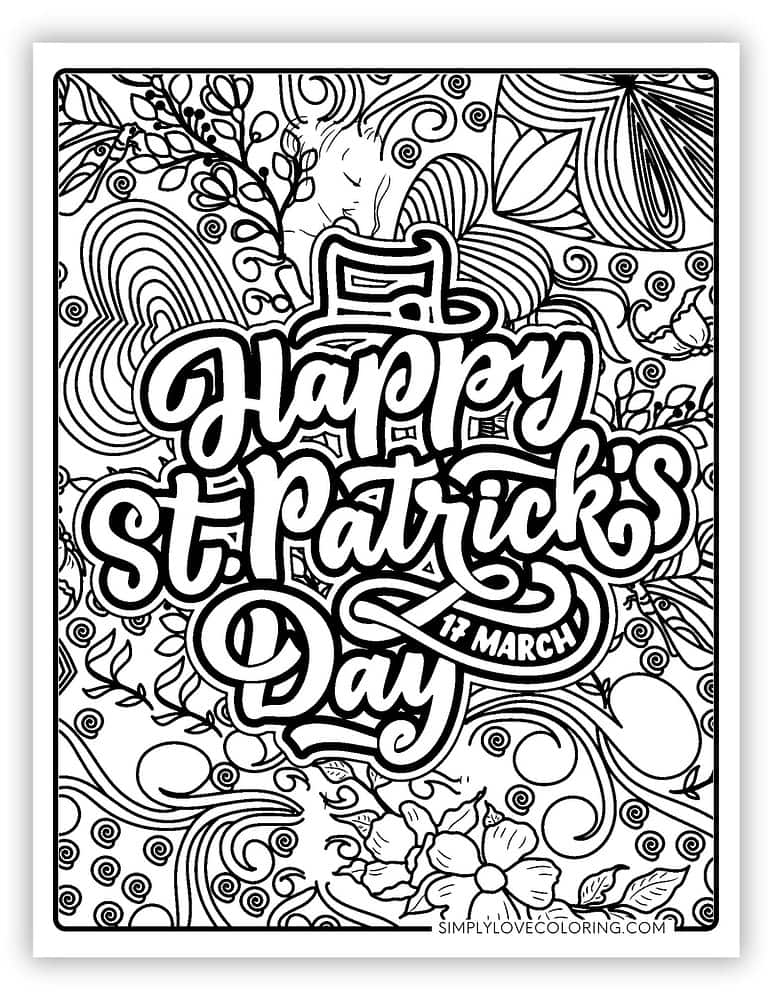 17 St. Patrick's Day Mandala Coloring Pages (Free PDF Printables ...
