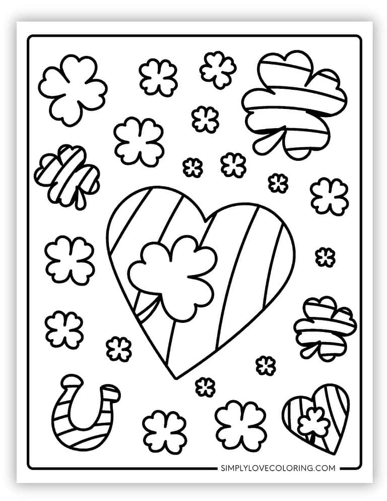 37 St. Patrick's Day Coloring Pages (Free PDF Printables) - Simply Love ...