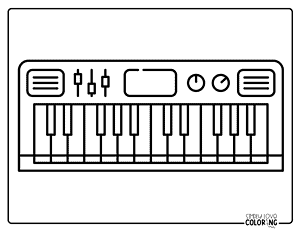 Beautiful Music Coloring Pages (Free PDF Printables) - Simply Love Coloring