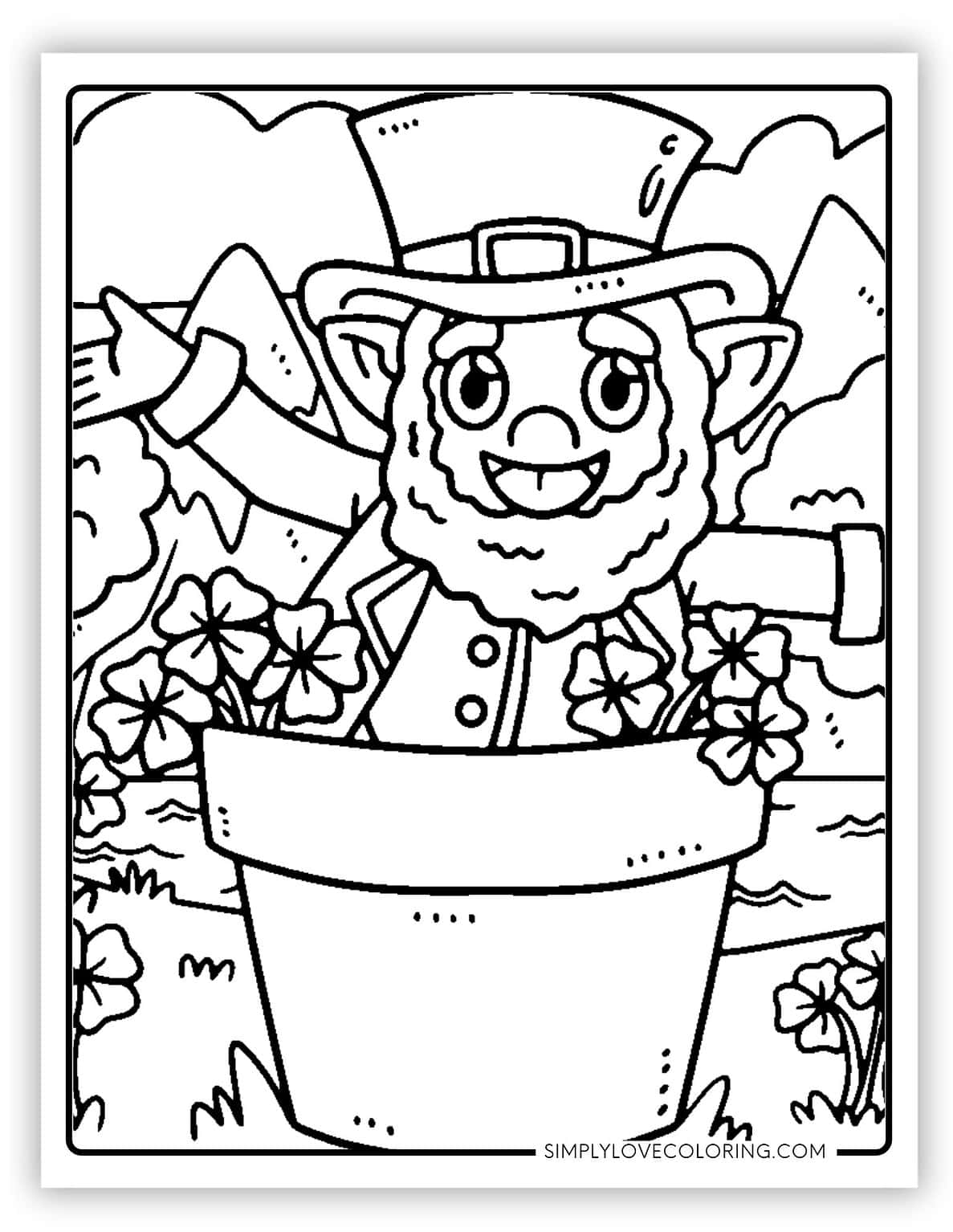 37 St. Patrick's Day Coloring Pages (Free PDF Printables) - Simply Love ...