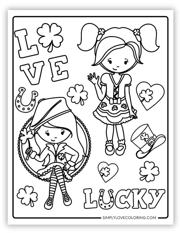 37 St. Patrick's Day Coloring Pages (Free PDF Printables) - Simply Love ...