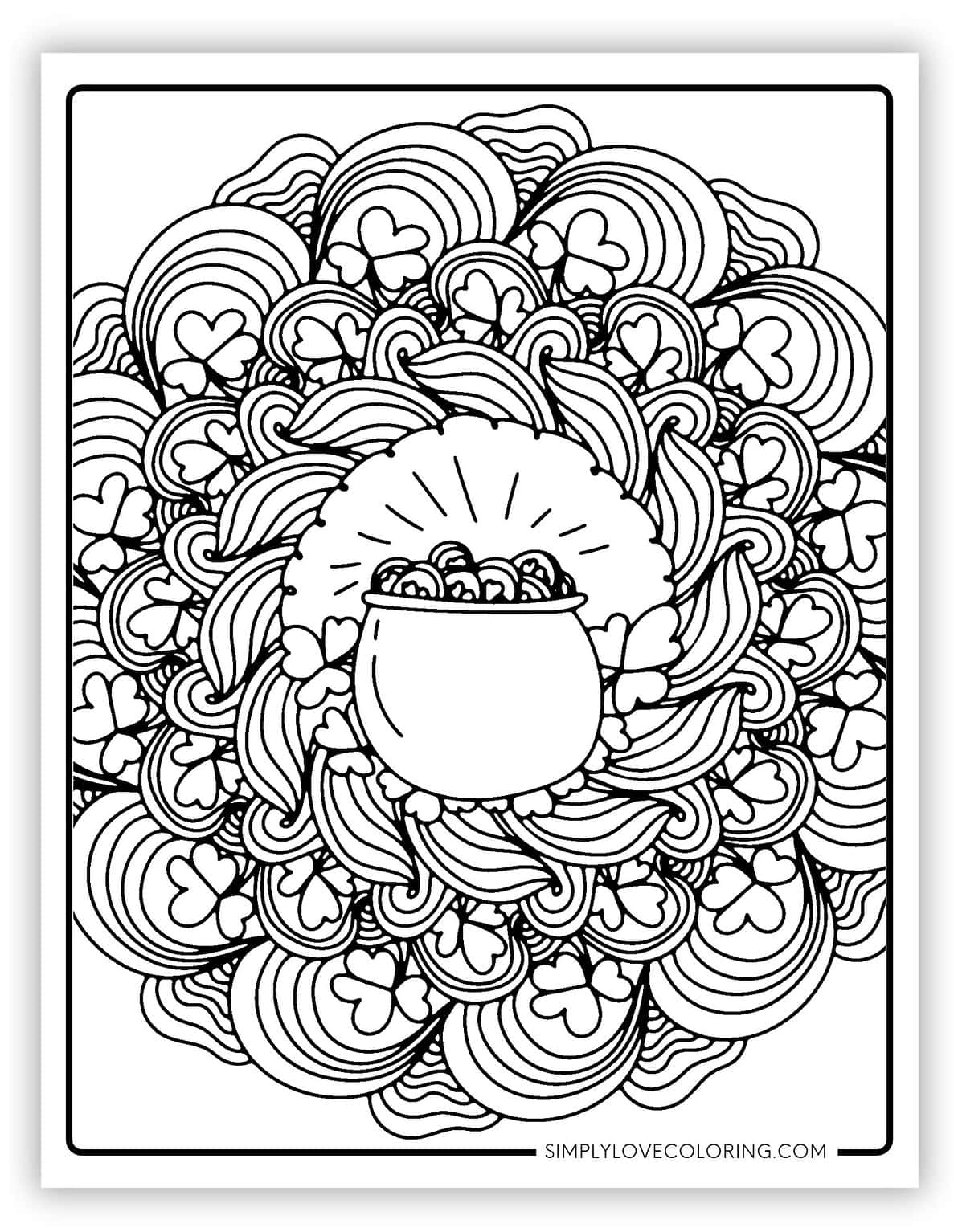 17 St. Patrick's Day Mandala Coloring Pages (Free PDF Printables ...