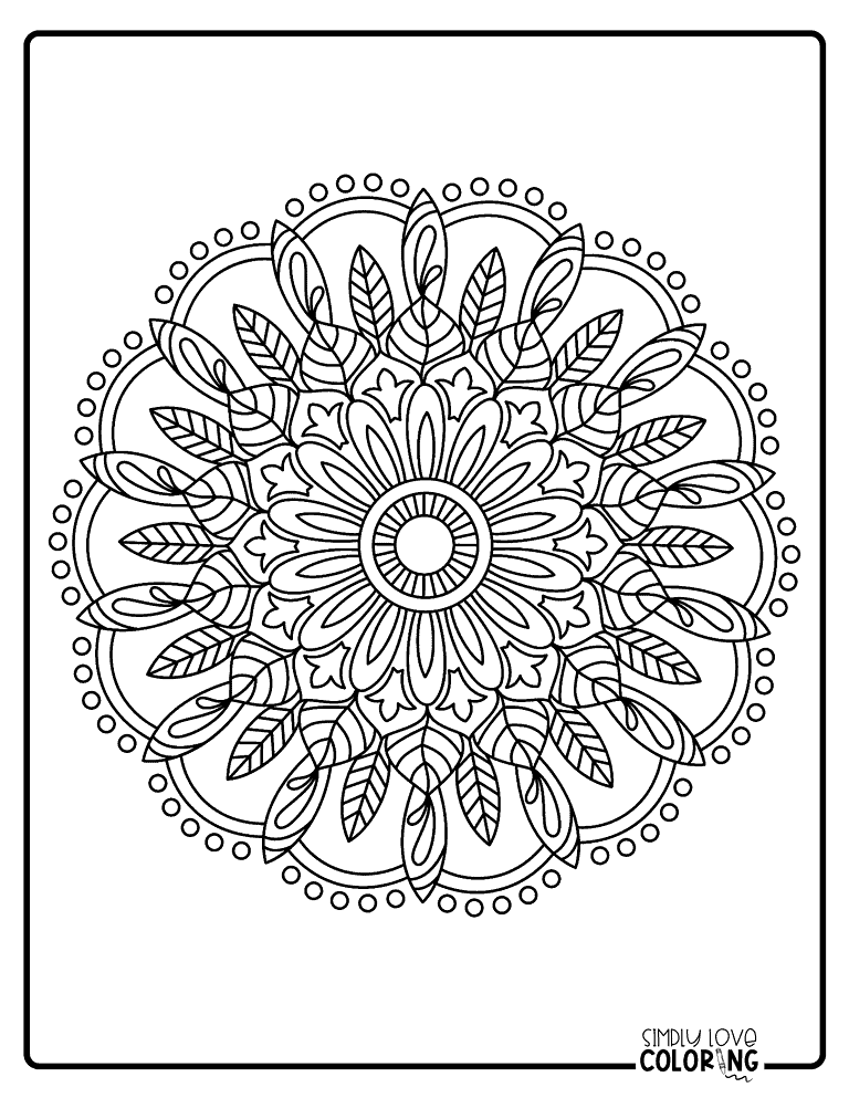 28 Coloring Pages for Adults (Free PDF Printables) - Simply Love Coloring