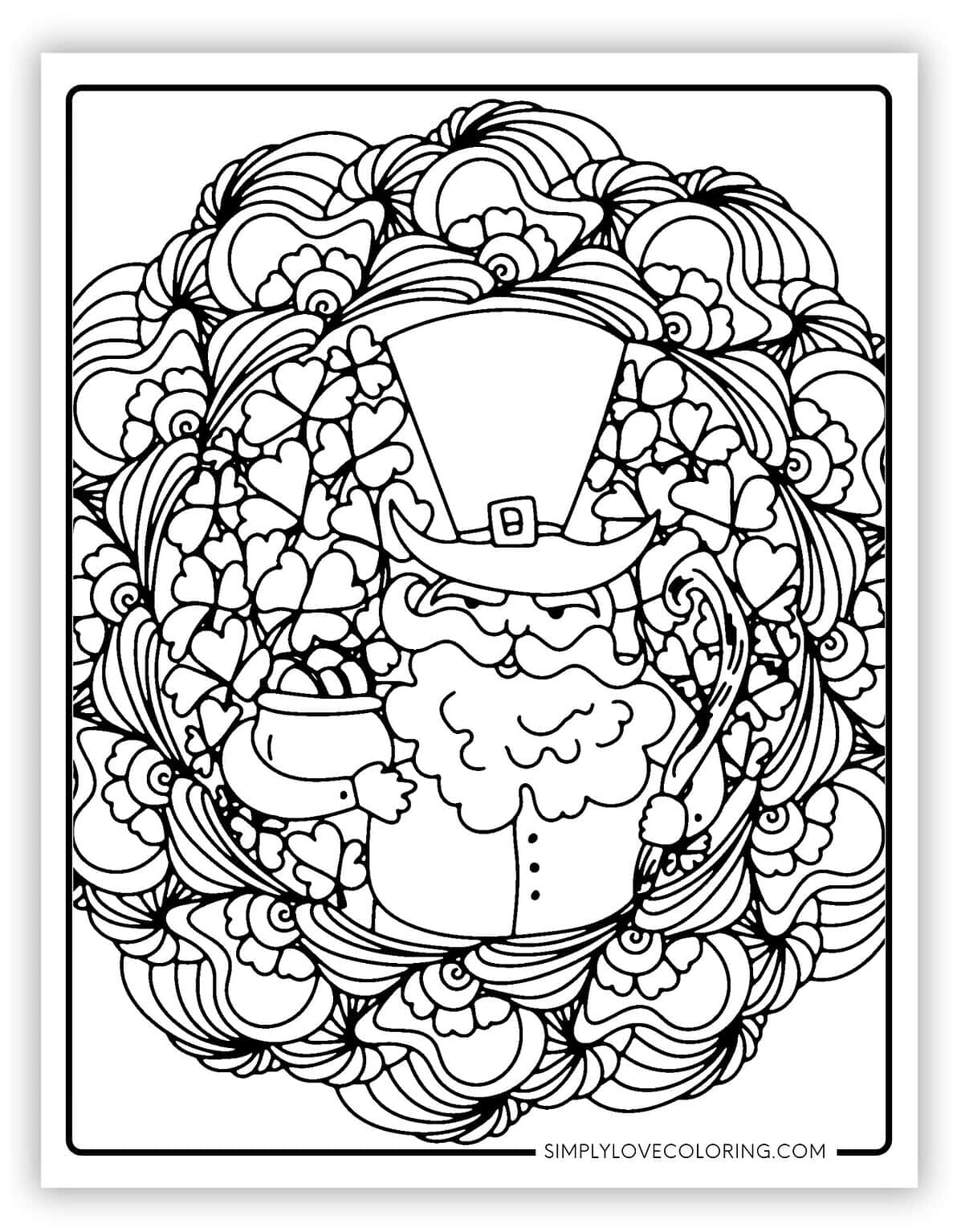 17 St. Patrick's Day Mandala Coloring Pages (Free PDF Printables ...