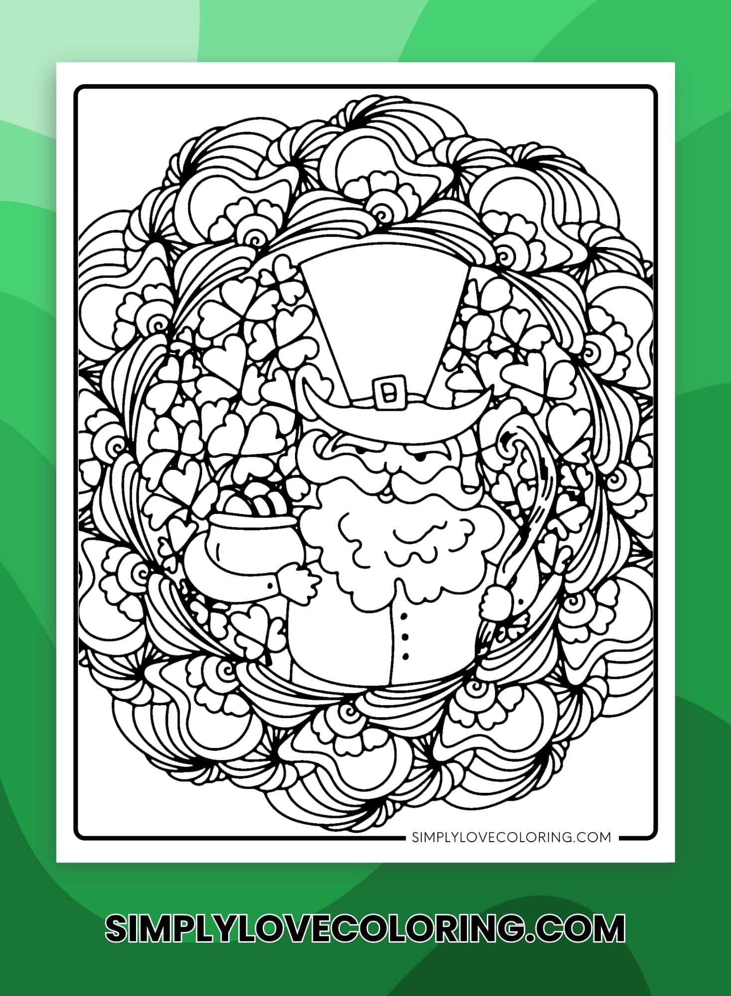 17 St. Patrick's Day Mandala Coloring Pages (Free PDF Printables ...