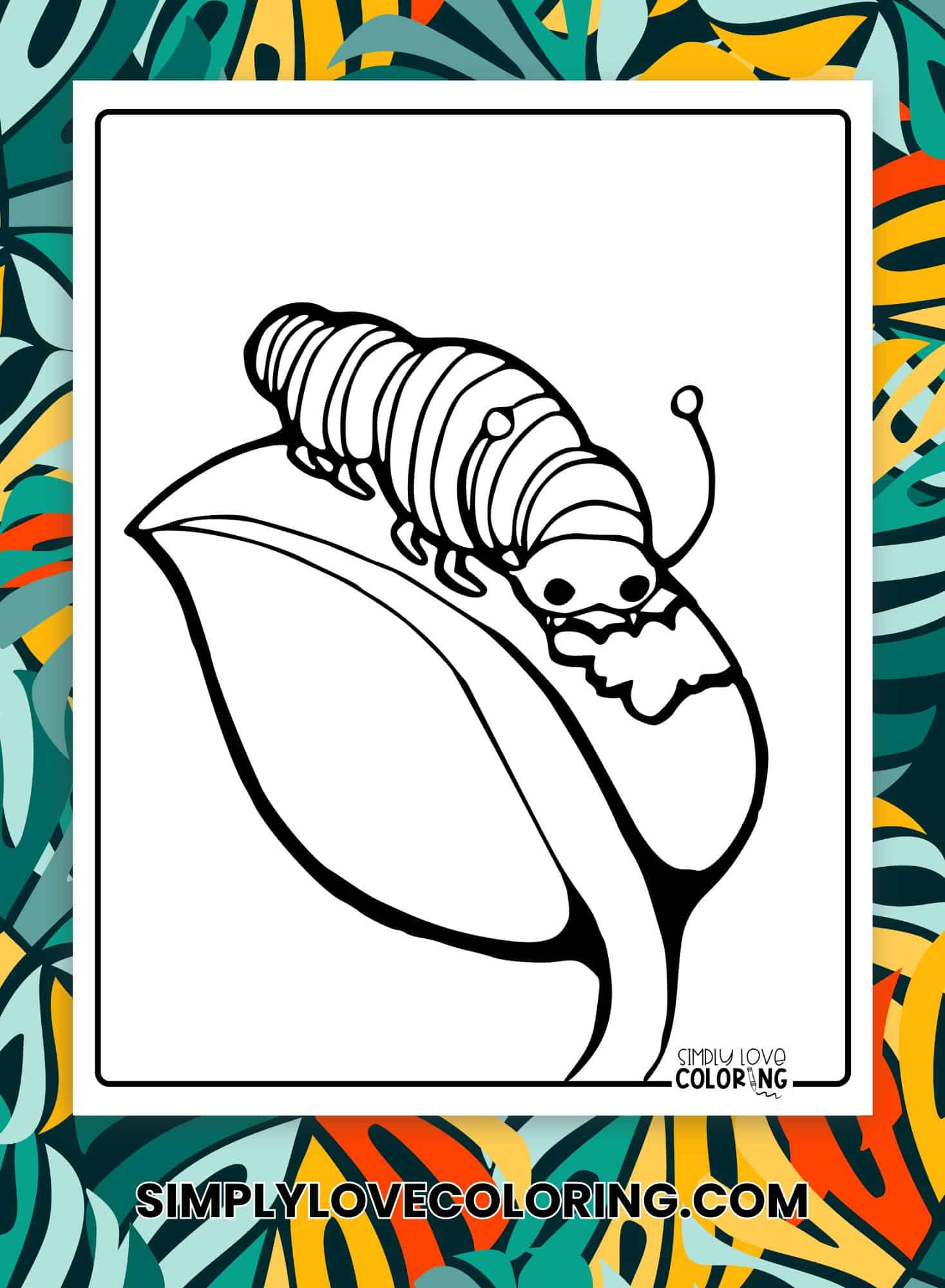 88 Cool Insects Coloring Pages (Free PDF Printables) - Simply Love Coloring