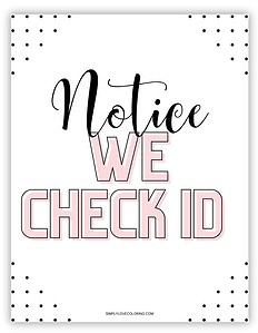 30 We ID Sign Printables (Free PDF Download) - Simply Love Coloring