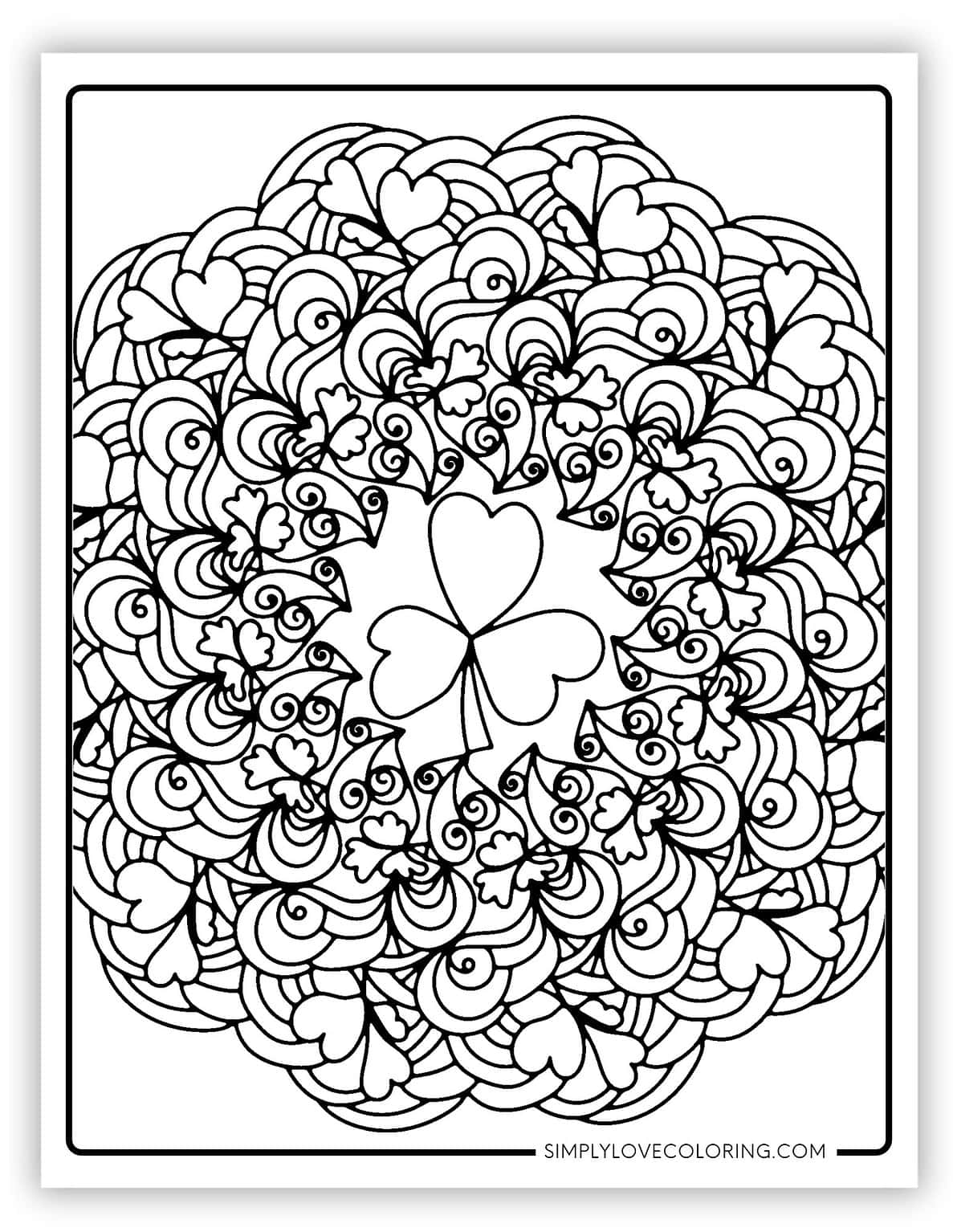 17 St. Patrick's Day Mandala Coloring Pages (Free PDF Printables ...