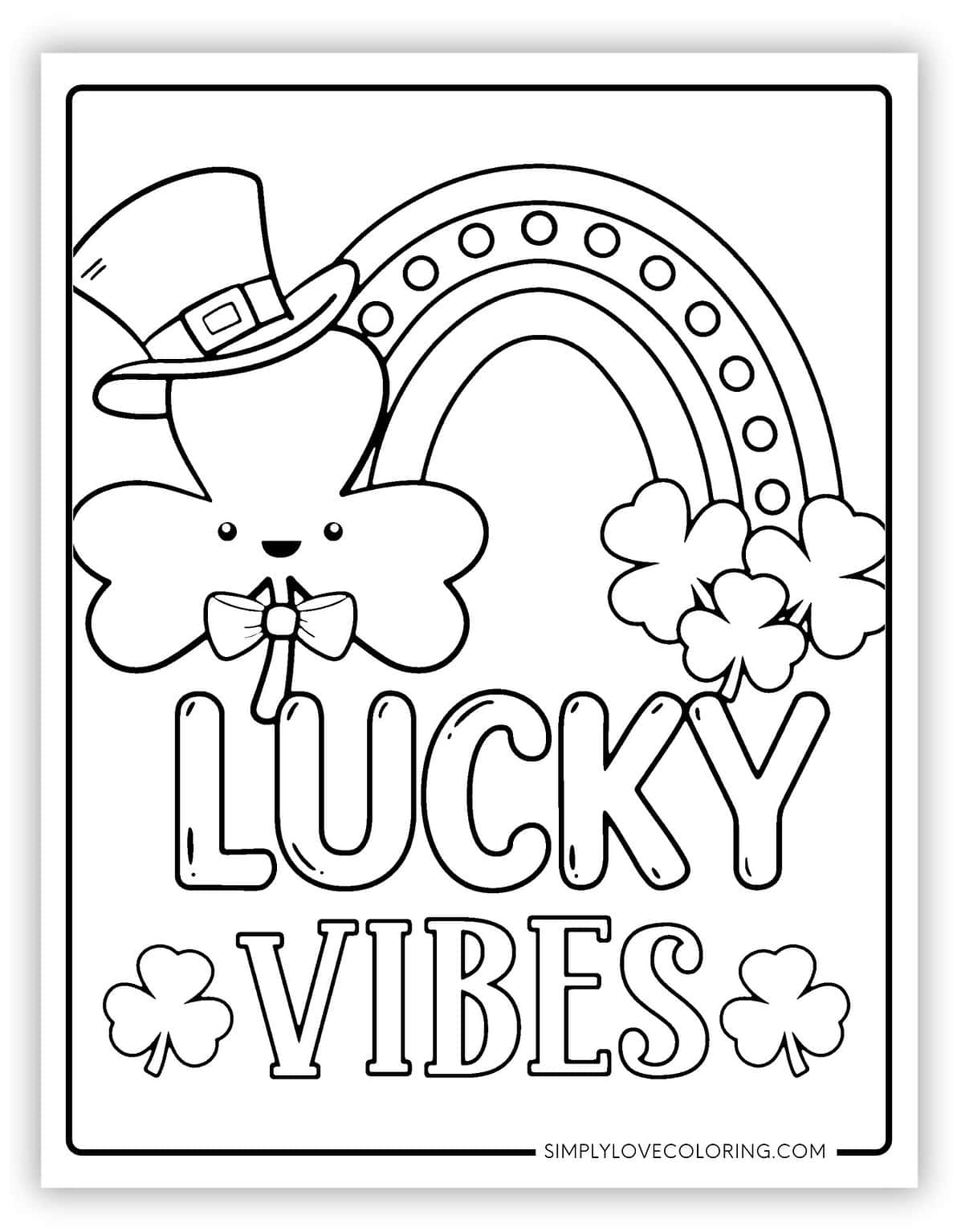 37 St. Patrick's Day Coloring Pages (Free PDF Printables) - Simply Love ...