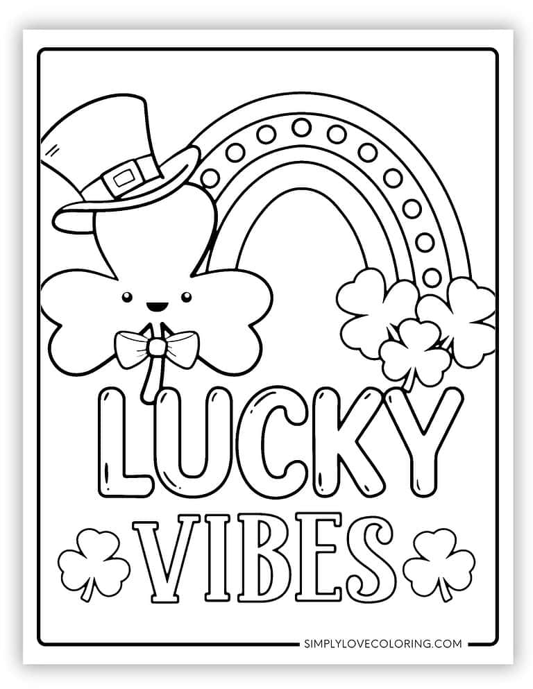 37 St. Patrick's Day Coloring Pages (Free PDF Printables) - Simply Love ...
