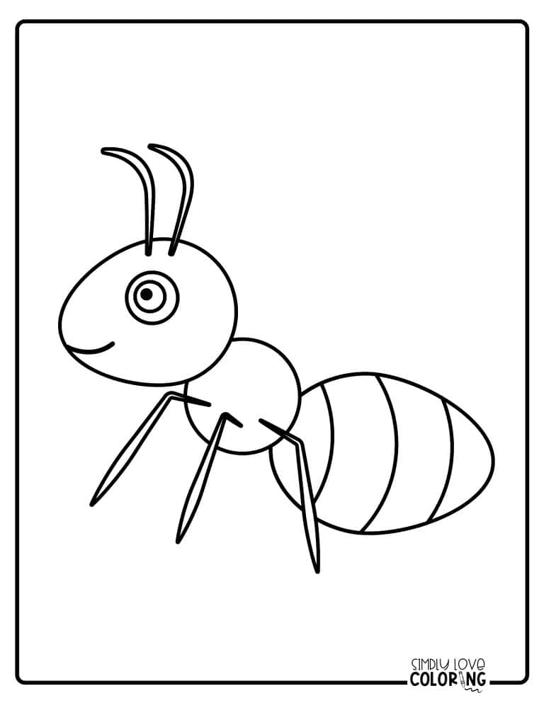 88 Cool Insects Coloring Pages (Free PDF Printables) - Simply Love Coloring
