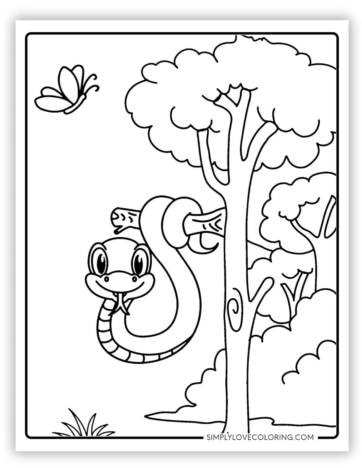 54 Reptile Coloring Pages (Free PDF Printables) - Simply Love Coloring