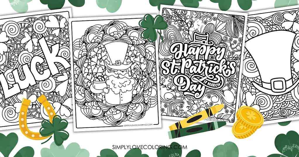 17 St. Patrick's Day Mandala Coloring Pages (Free PDF Printables ...