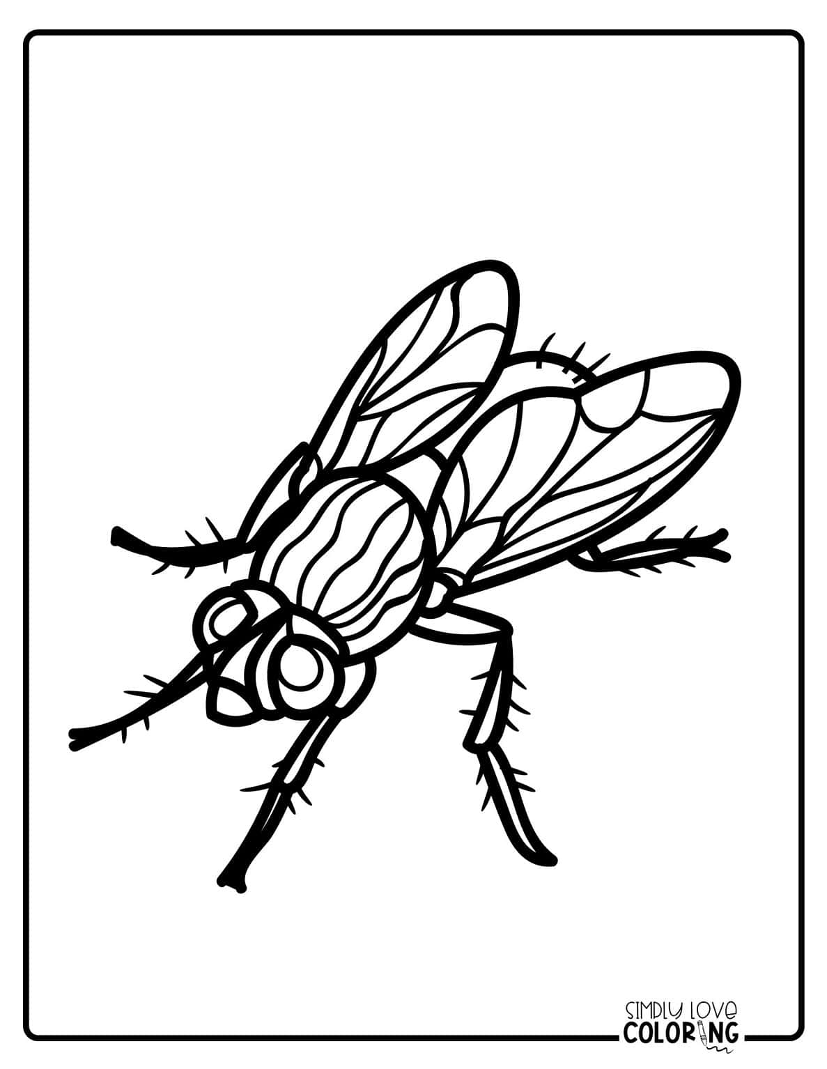 88 Cool Insects Coloring Pages (Free PDF Printables) - Simply Love Coloring