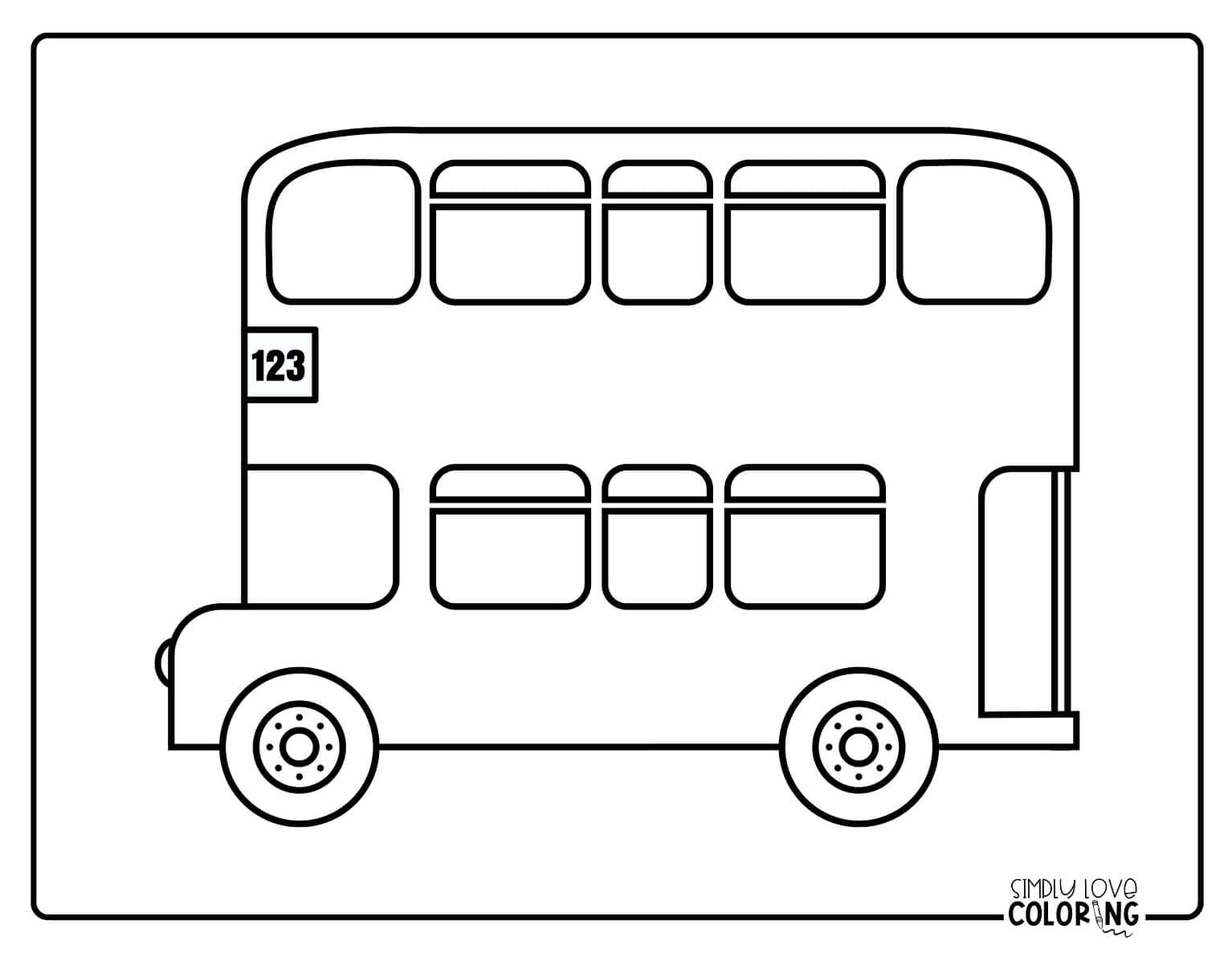 25 Fun Transportation Coloring Pages (Free PDF Printables) - Simply ...