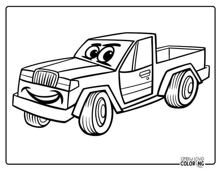 25 Fun Transportation Coloring Pages (Free PDF Printables) - Simply ...