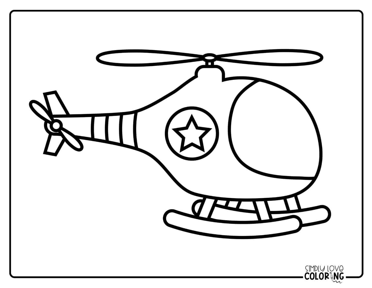 25 Fun Transportation Coloring Pages (Free PDF Printables) - Simply ...