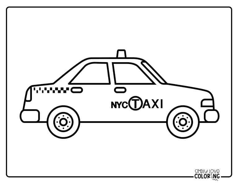 25 Fun Transportation Coloring Pages (Free PDF Printables) - Simply ...