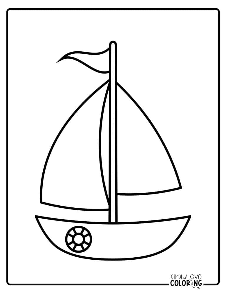 25 Fun Transportation Coloring Pages (Free PDF Printables) - Simply ...