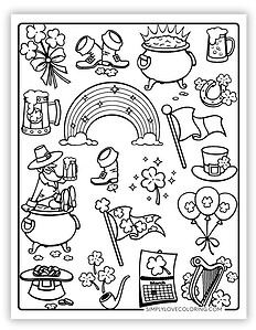 37 St. Patrick's Day Coloring Pages (Free PDF Printables) - Simply Love ...