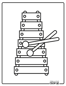 Beautiful Music Coloring Pages (Free PDF Printables) - Simply Love Coloring