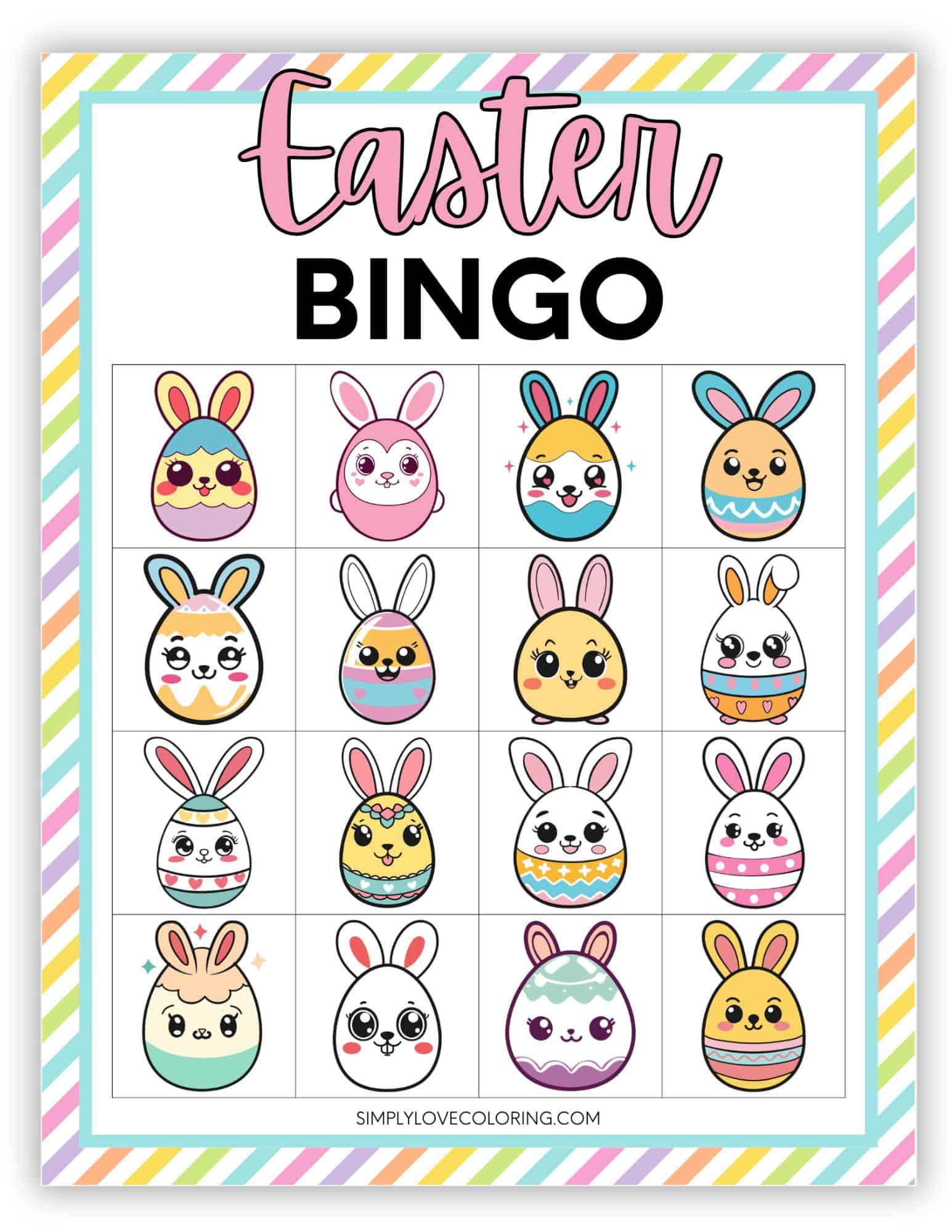 Easter Activity Placemat (Free PDF Printables) - Simply Love Coloring