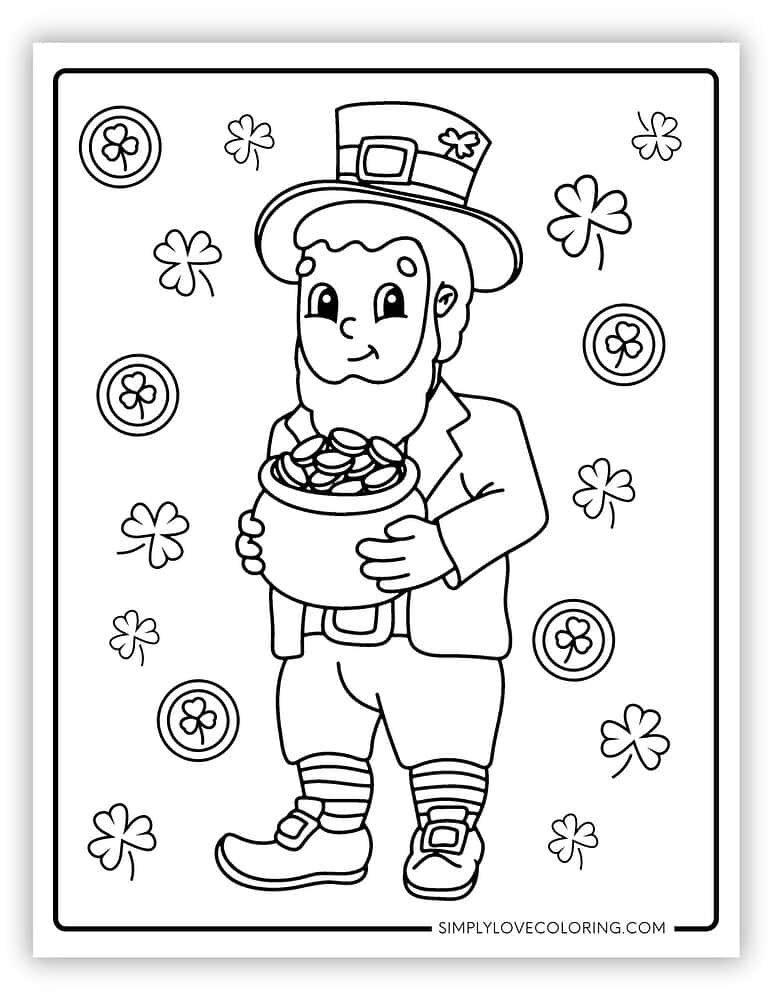 19 Leprechaun Coloring Pages (Free PDF Printables) - Simply Love Coloring