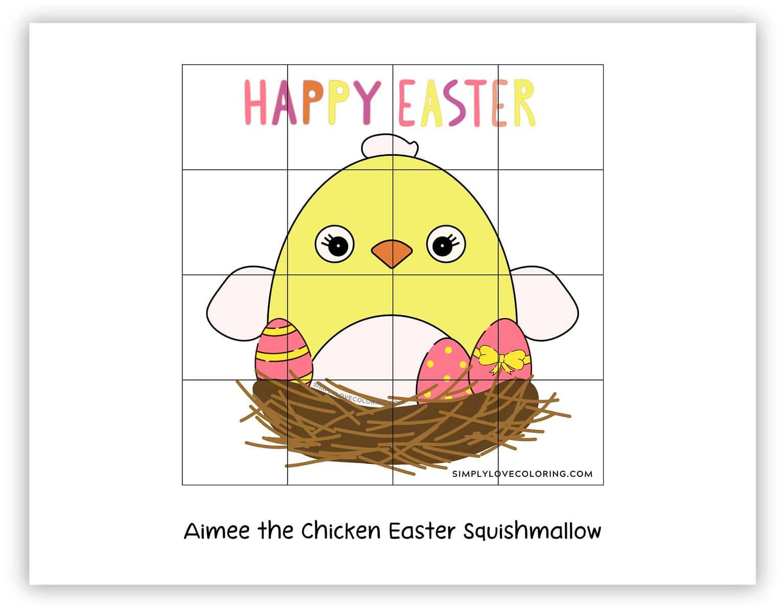 12 Easter Squishmallow Jigsaw Puzzle Activities (Free PDF Printables ...