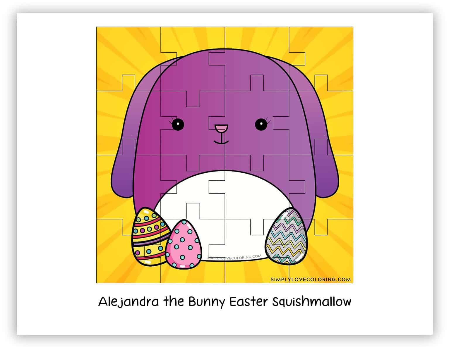 12 Easter Squishmallow Jigsaw Puzzle Activities (Free PDF Printables ...