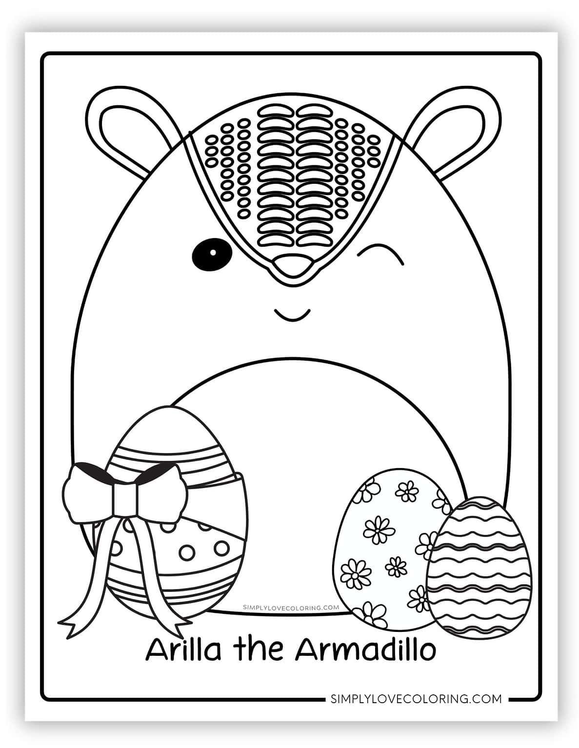 27 Easter Squishmallow Coloring Pages (Free PDF Printables) - Simply ...