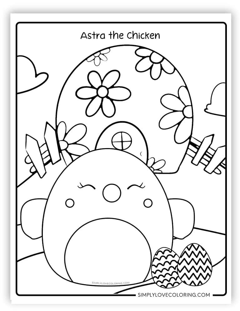 27 Easter Squishmallow Coloring Pages (Free PDF Printables) - Simply ...