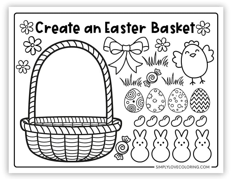 40 Easter Egg Template Designs (Free PDF Printables) - Simply Love Coloring